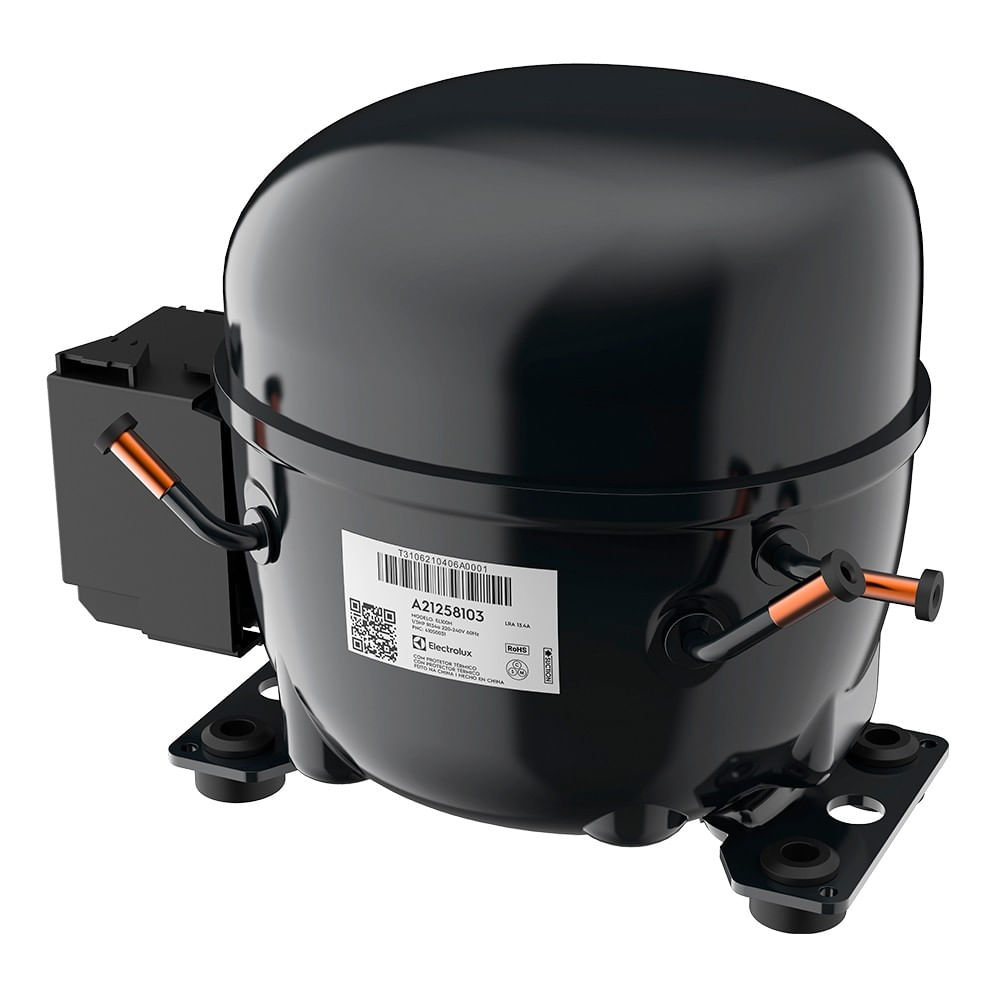 Compressor EL100H 1/3HP R134a 220-240V 60Hz Electrolux