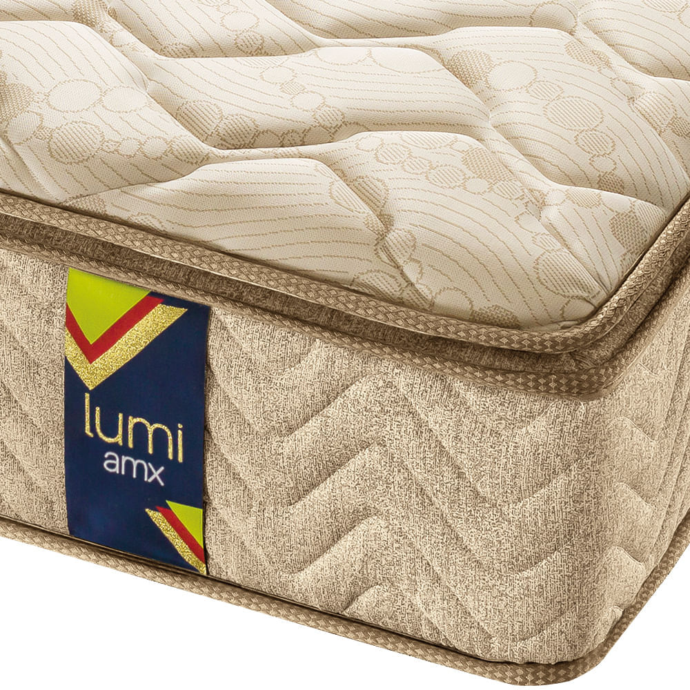 Colchão Casal Molas Ensacadas Americanflex Lumi Amx 138x188x30cm