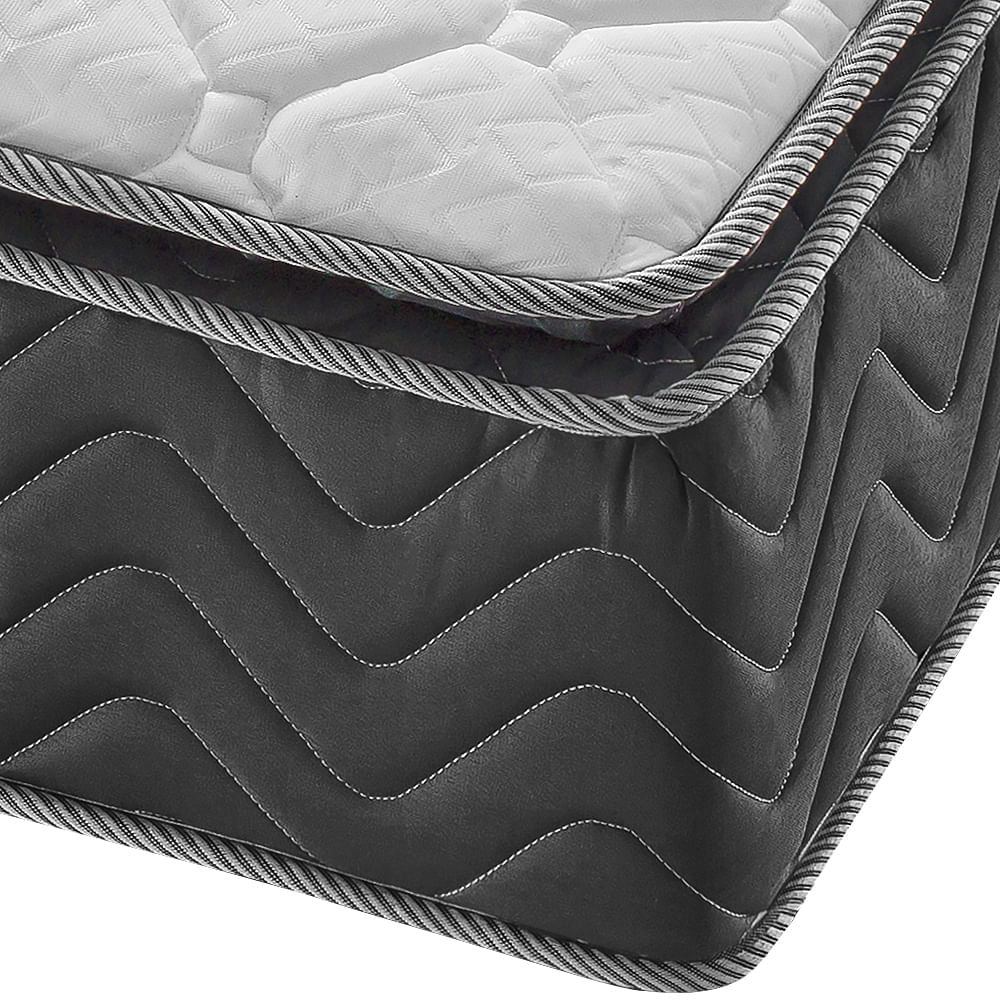 Colchão Casal Molas Ensacadas Americanflex Duo Black Gel III 138x188x27cm