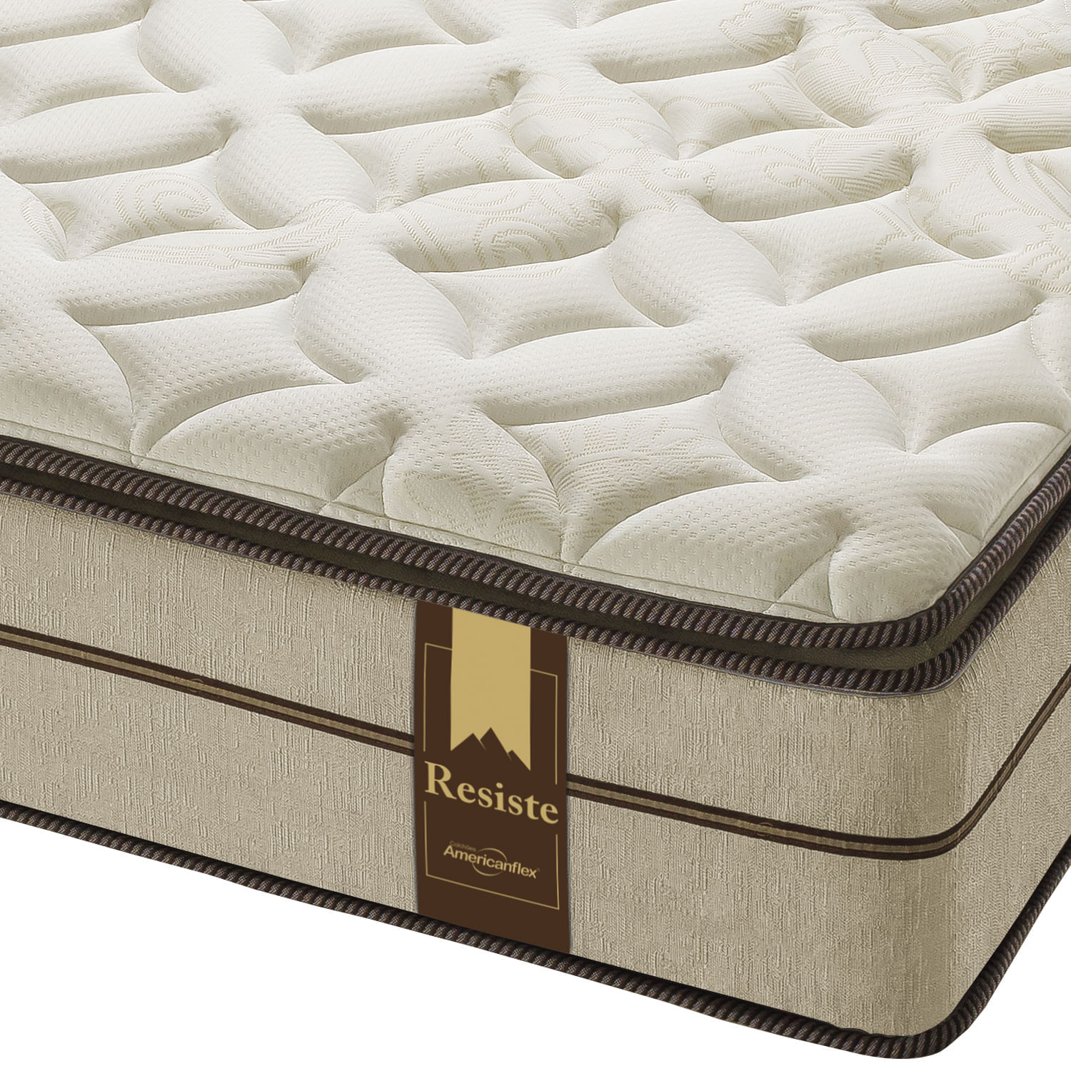 Colchão Casal Molas Ensacadas Americanflex Resiste Plus One Face II ...
