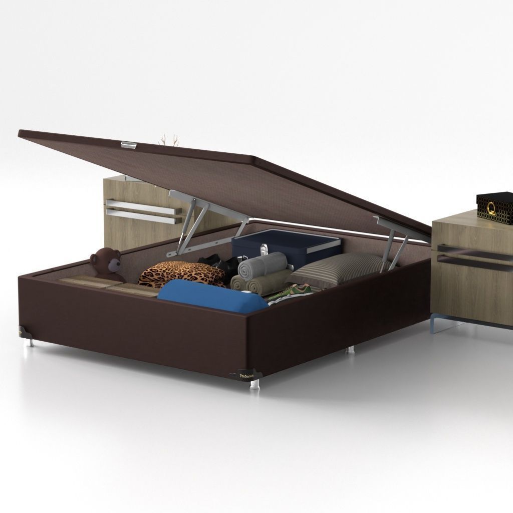 Box Baú Casal ProDormir Standard Tela