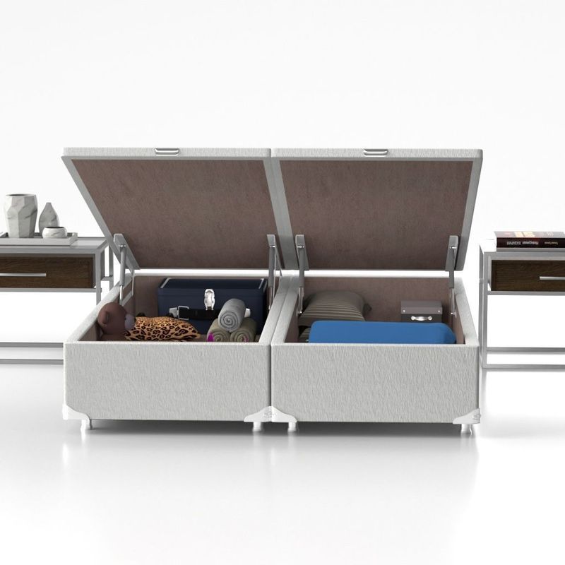 Box Baú King Bipartido Pelmex Specially Tela